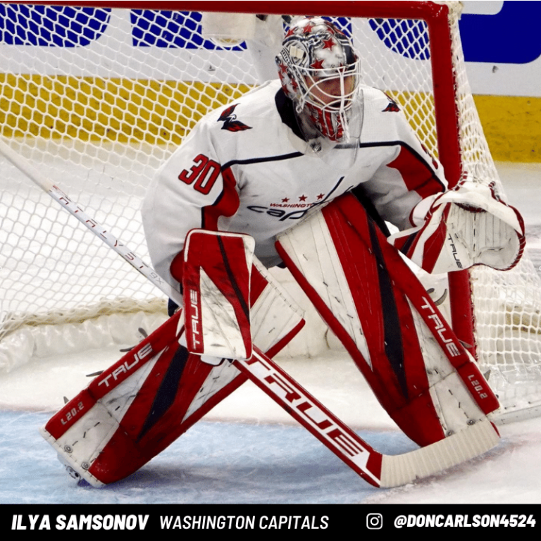 Ilya Samsonov Goalie Pads and Gear | Goalie Coaches Ilya Samsonov Goalie Pads and Gear | Goalie Coaches